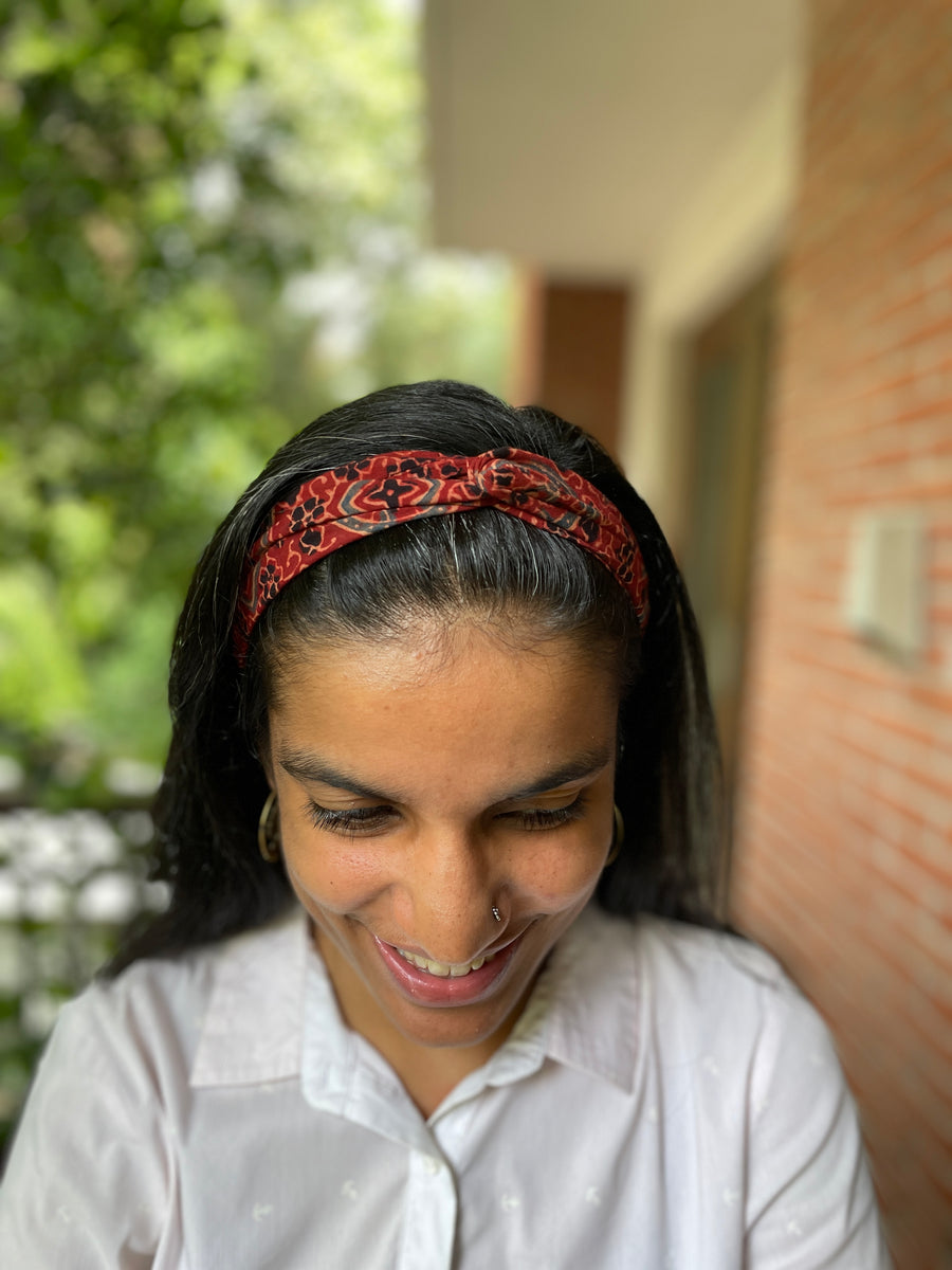 Buy Knotted Headband | Elastic headband | Zero Waste | Tamarind Chutney